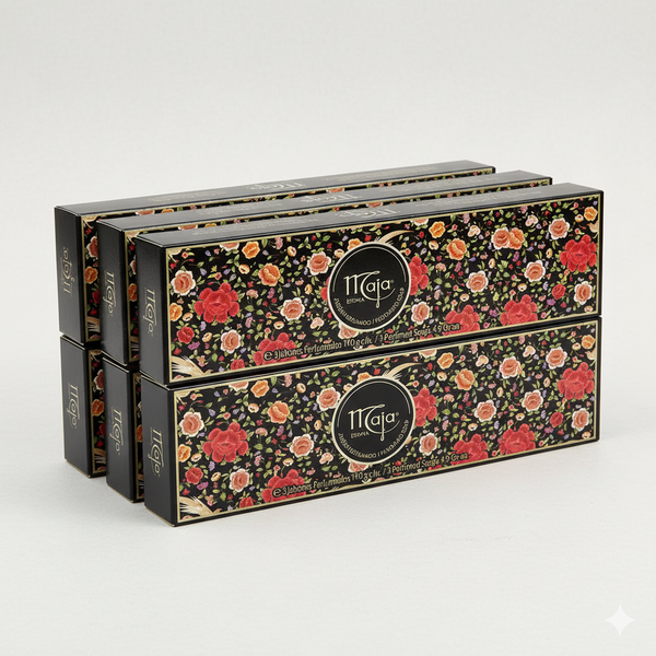 Maja Soap - SIX Boxes of (3) 4.9oz Rounds Soaps. Total of 18 soaps ...